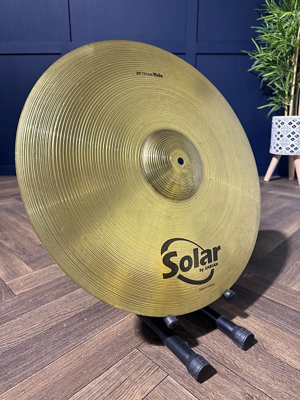 Solar by Sabian Ride 20”/51cm Ride Cymbal Drum #MV38 | Reverb