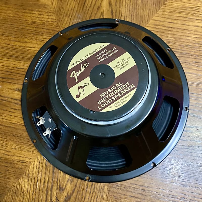 Fender 12 inch 8 Ohm Speaker 2019 - Black | Reverb