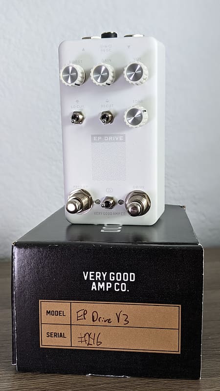 Very Good Amp Co EP Drive V3 2022 White | Reverb