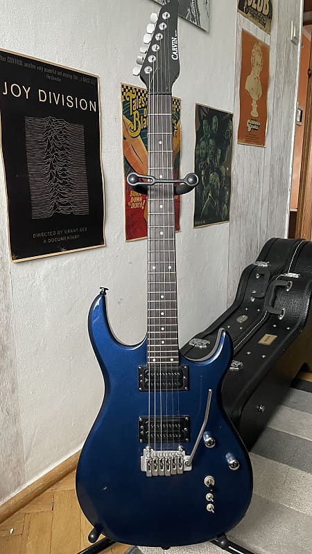 Carvin DC 127 Blue Pearl Wilkinson Bridge 1995-1999 | Reverb