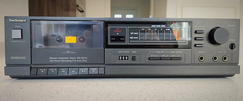Technics RS-B205 Cassette Tape Deck | Reverb UK