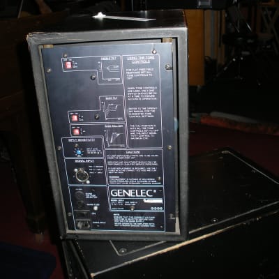 Genelec 1031A powered studio monitors (3 speakers) | Reverb