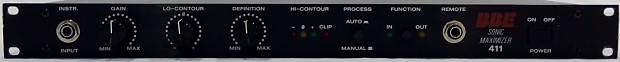 Used BBE 411 Sonic Maximizer For Sale | Reverb
