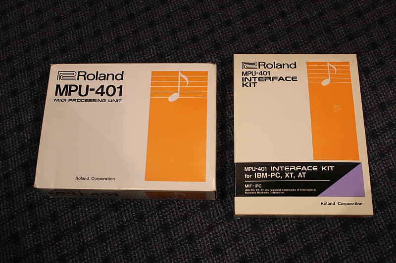 Roland MPU-401 -- the original PC MIDI interface -- Very rare | Reverb