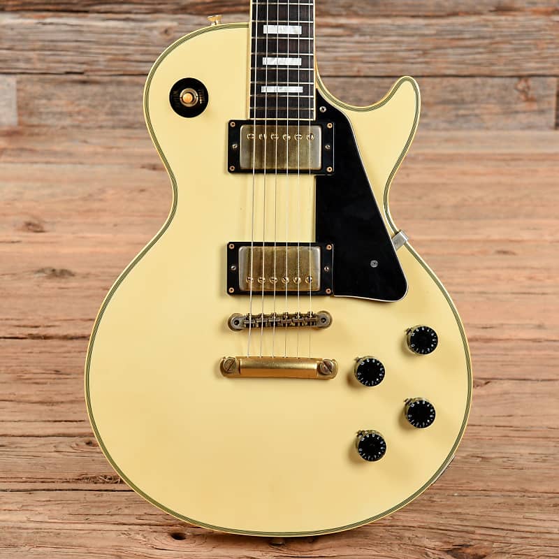 Burny RLC 60 Singlecut Custom White 1980s | Reverb