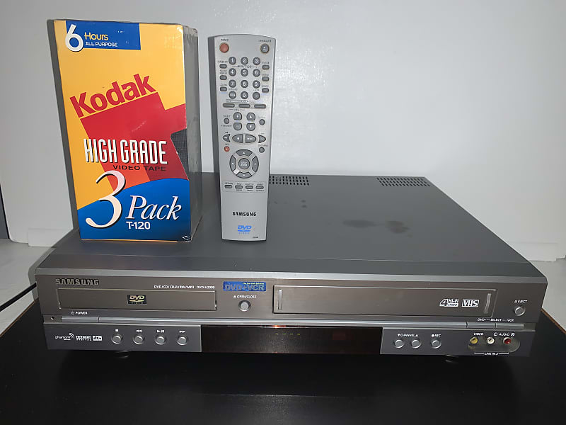 Samsung DVD/VHS - 4 Head Hi-Fi Stereo Combo Player - W/Remote | Reverb