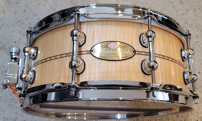 Pearl Masterworks Artisan Fiddleback White Sycamore (Maple) | Reverb
