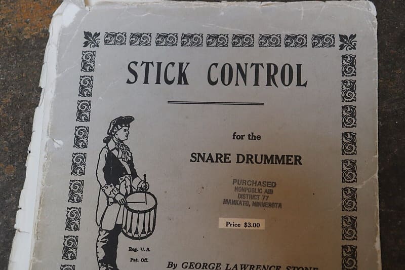 Stick Control: For the Snare Drummer by George L. Stone | Reverb