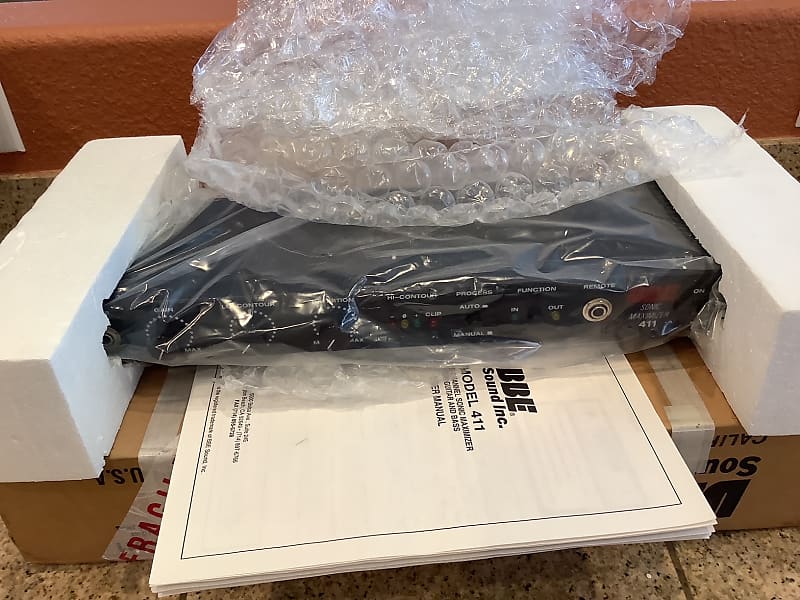 BBE 411 Sonic Maximizer 1990s - Black | Reverb