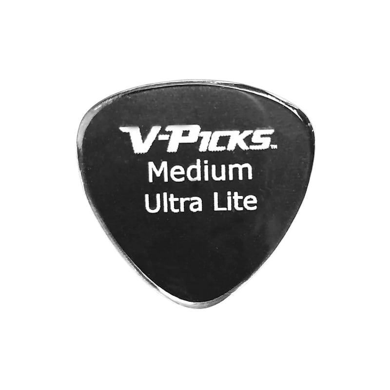 V-Picks Medium Round Ultra Lite Clear Pick | Reverb