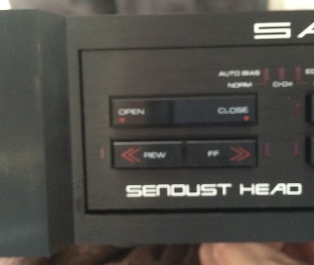 SAE C 102 Stereo Cassette Tape Deck -rack mountable Black- | Reverb