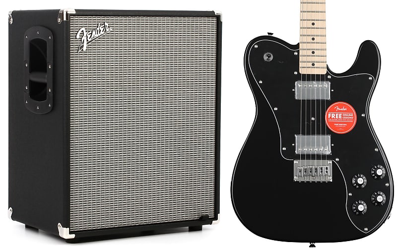 Fender Rumble 210 2x10" 700-watt Bass Cabinet - Silver Grille | Reverb