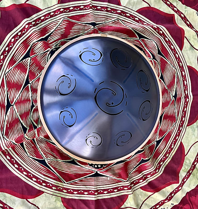 RAV Moon D Hijaz Steel Tongue Drum Handpan | Reverb