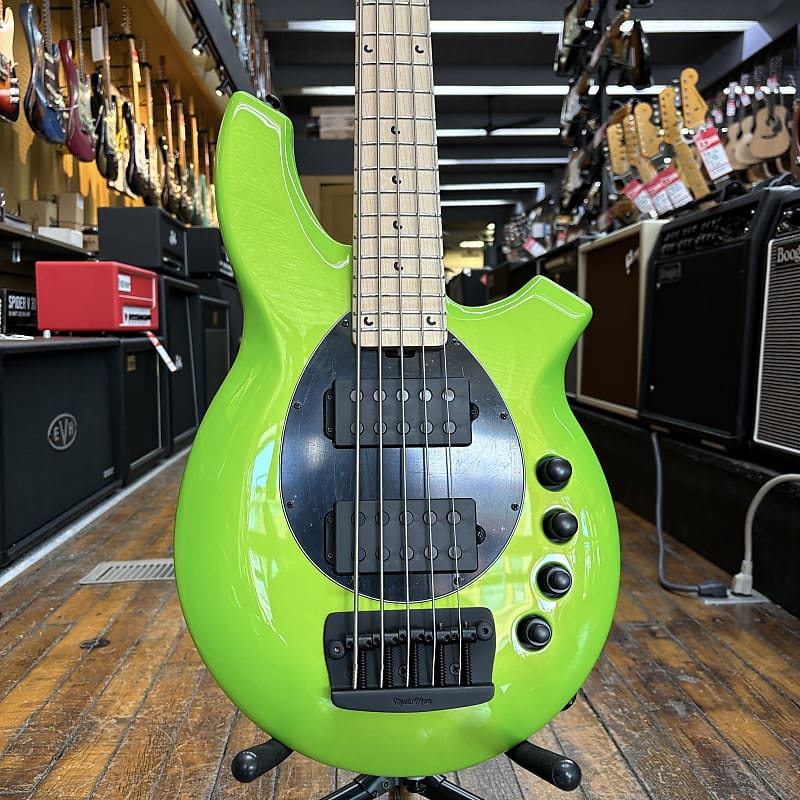 Ernie Ball Music Man Bongo 5 HH 5-String Bass Guitar Mantis | Reverb