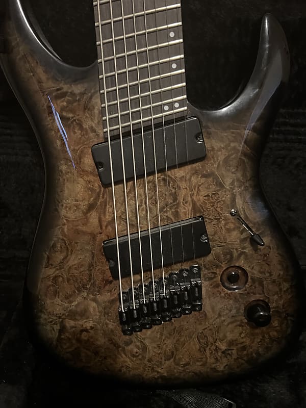 Legator Ninja R 200-SE Multi Scale 2016 - Charcoal Burl | Reverb