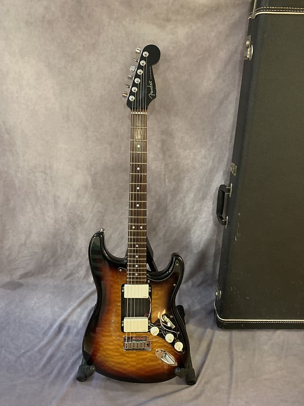 Fender Custom Shop Set-Neck Stratocaster John Page Quilt Top | Reverb