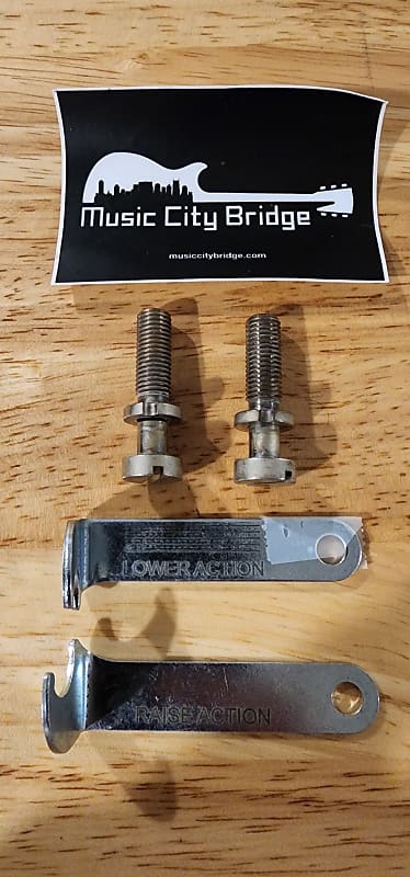 Music City Bridge MCB - Locking Stud Kit 2023 - Aged Nickel | Reverb