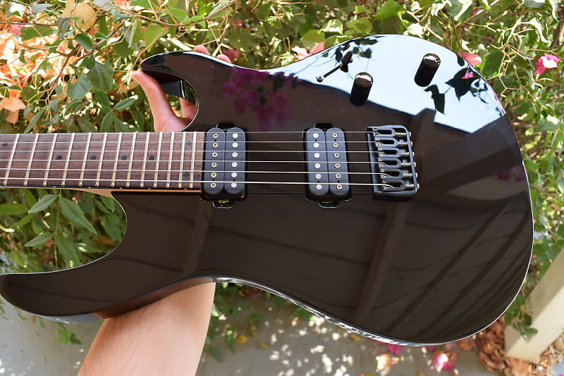Kiesel Aries , black gloss finish, SS frets, Beautiful | Reverb