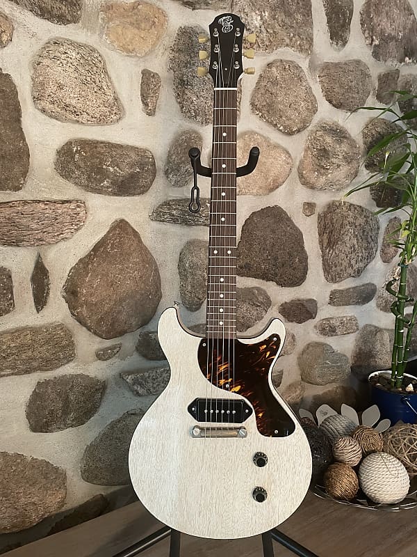 Patrick James Eggle Macon JR Double Cut 2023 Grained Blonde | Reverb