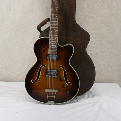 Hofner 459 VTZ 1967 Sunburst. Violin 6 string guitar. UBER | Reverb