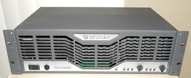 Crown Ultra-Tech 2020 power amplifier 1320 watts | Reverb