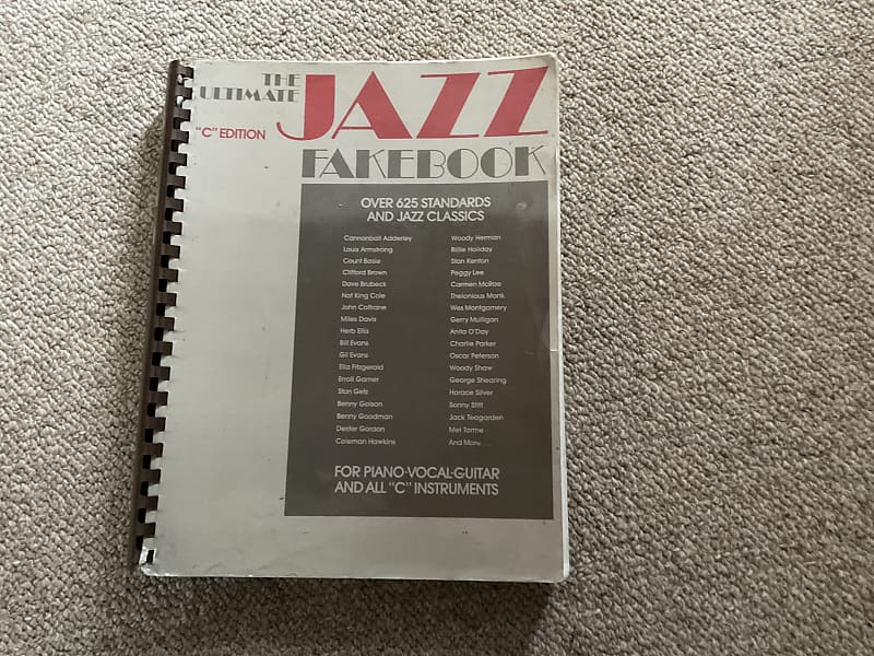 Ultimate Jazz Fake Book For all “C” Instruments | Reverb