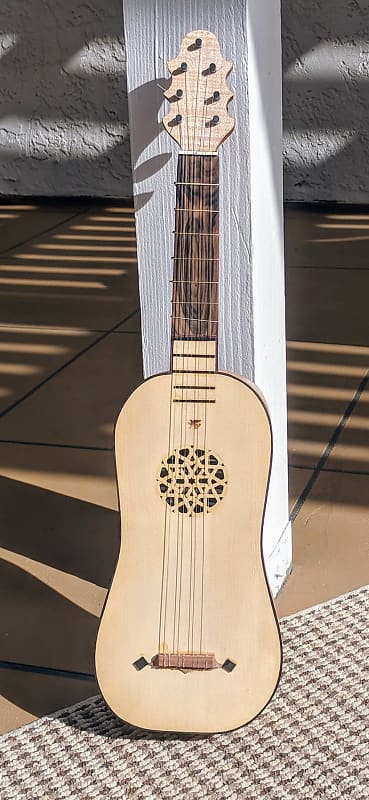 Joseph Mayes Luthier Renaissance guitar 4 course 2018 Satin | Reverb