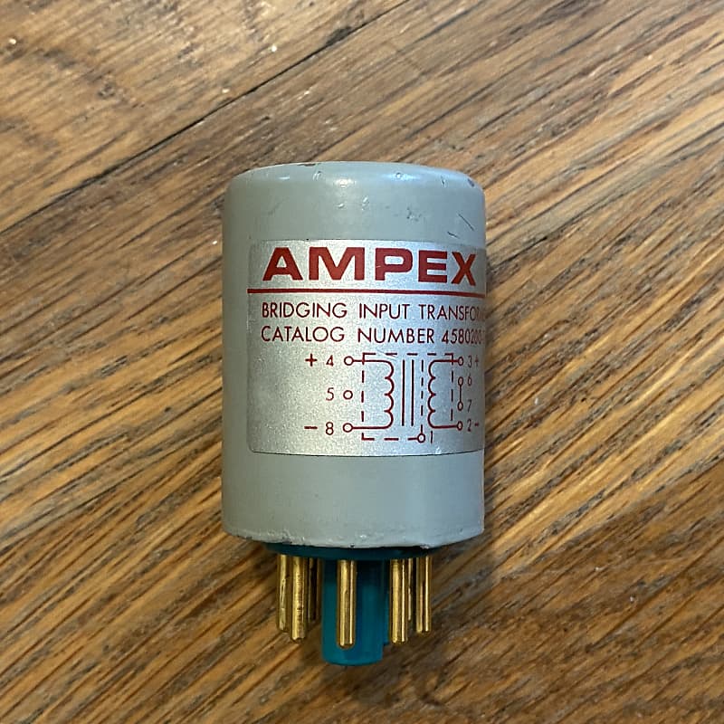 Ampex Bridging Input Transformer. Octal Plug In Tranny for | Reverb