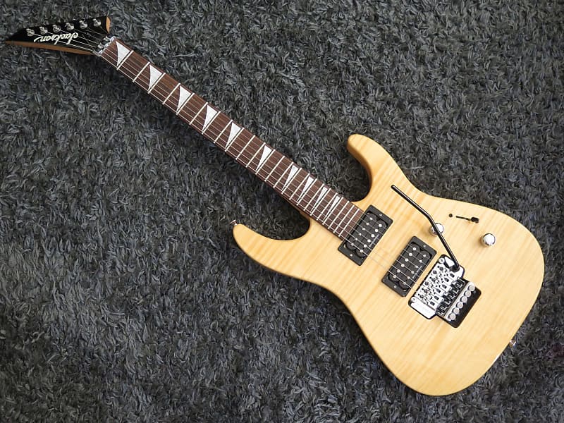 Jackson Dinky Reversed DX10 in Natural Blonde - 2009 | Reverb