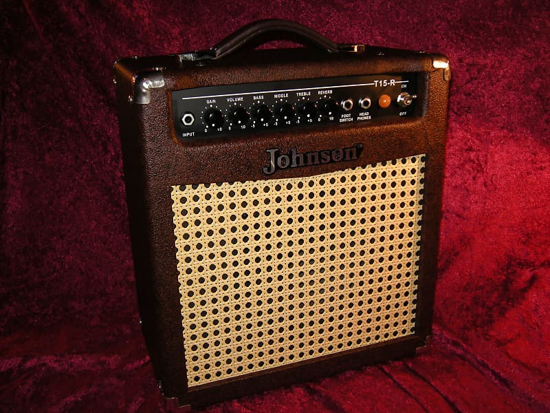 MINT New Rare Johnson T15R Tube Hybrid 8" Guitar Amp w/Spring | Reverb