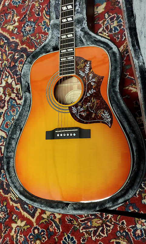 Epiphone Hummingbird Pro Electric Acoustic Guitar !! $270 Or | Reverb