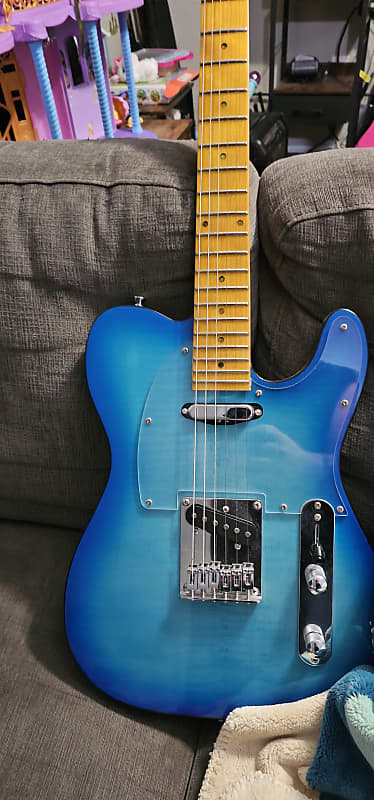 Leo Jaymz Telecaster 2023? - Blue burst | Reverb