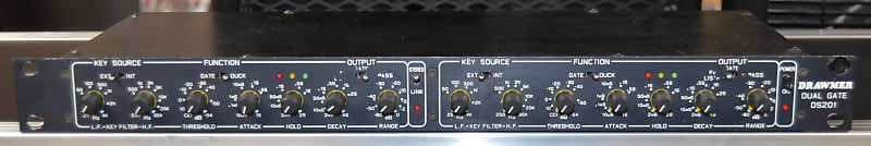 Drawmer DS201B Rack Mount Dual Gate Effect Unit | Reverb