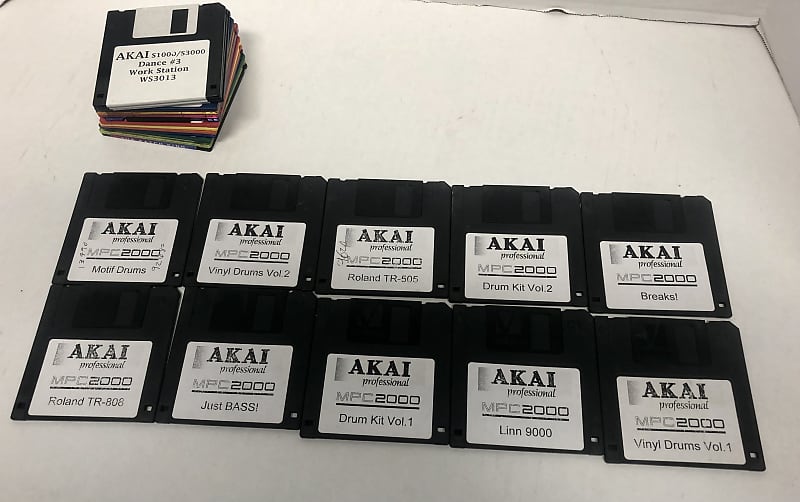 Unbranded MPC Floppy Disks | Reverb