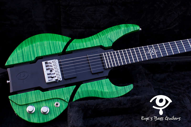 EBG-Instruments EBG-6 Jigsaw flamed green | Reverb