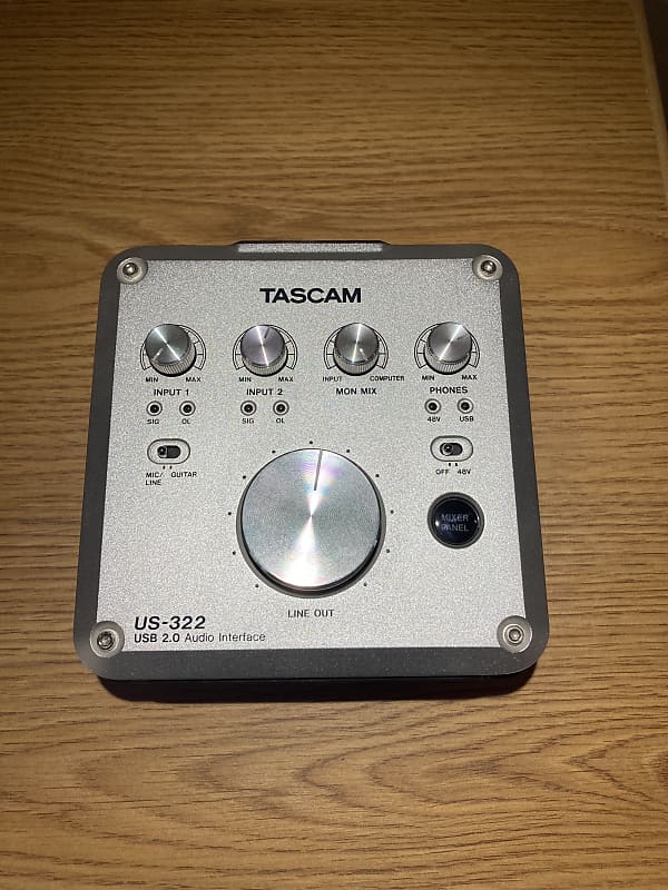 Tascam US-322 Silver | Reverb