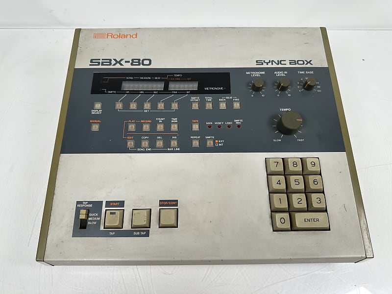 Roland SBX-80 Sync Box MIDI DIN Master Clock - Vintage | Reverb UK