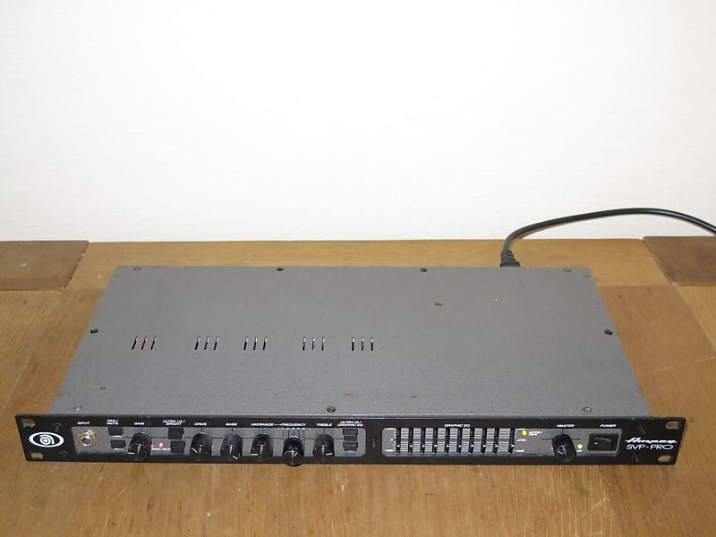 Ampeg SVP-Pro tube bass preamplifier | Reverb UK