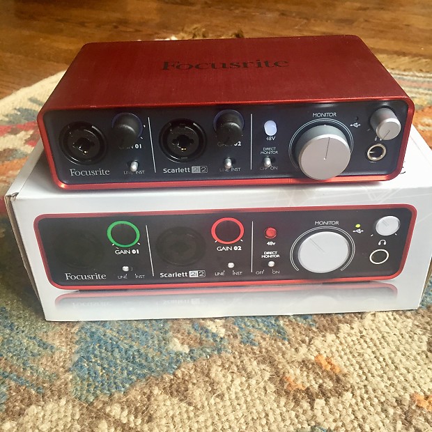 Focusrite Scarlett 2i2 V1 USB Recording Interface | Reverb