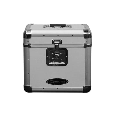 Odyssey Stacking Record Utility Krom Case In Silver Fits 70 | Reverb