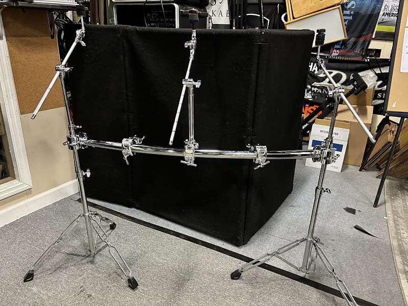 Gibraltar Bridge Rack/Pearl boom stands/clamps 2024 - chrome | Reverb