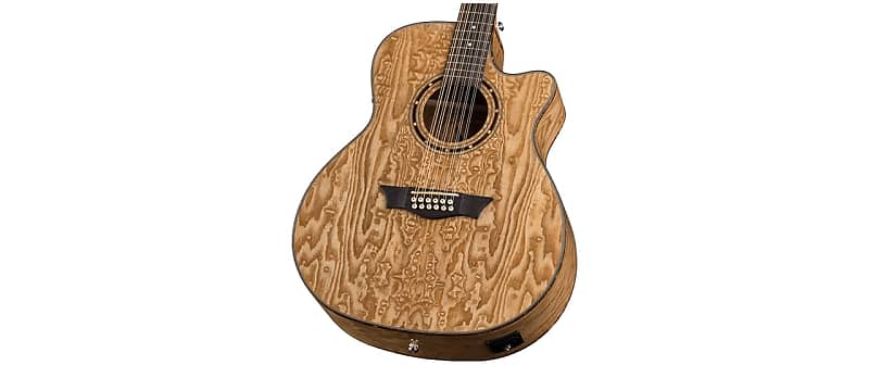 Dean Exotica Quilted Ash 12-String Acoustic-Electric Guitar | Reverb