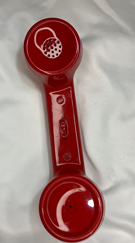 Homemade telephone mic Telephone Mic Unknown - Red | Reverb