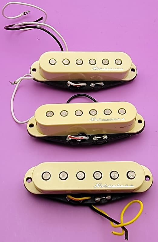 Fender Vintage Noiseless Strat - Set - Cream | Reverb