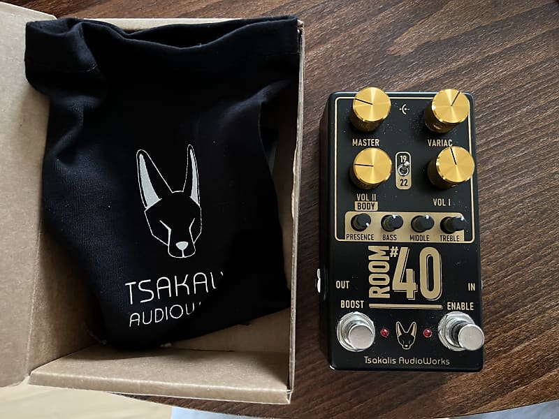 Tsakalis Audioworks Room #40 2022 Black gold | Reverb