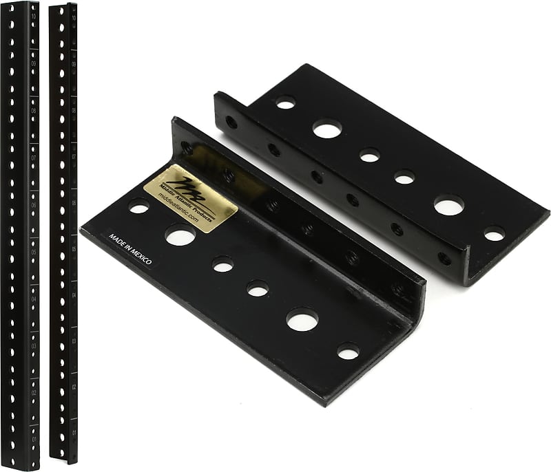 Gator GRW-RACKRAIL-10U Rack Rails - 10U Pair Bundle with | Reverb