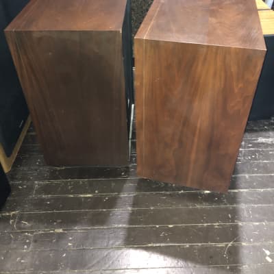 Jensen LS-6 Vintage Speakers 15" Woofer 3 Way Wood Veneer | Reverb