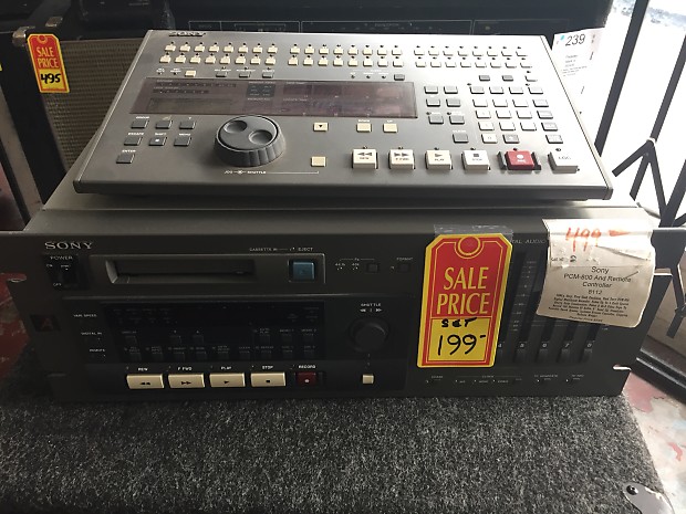 Sony PCM 800 1990's Grey | Reverb