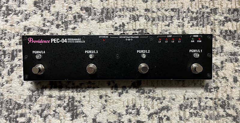 Providence PEC-4V - Black | Reverb