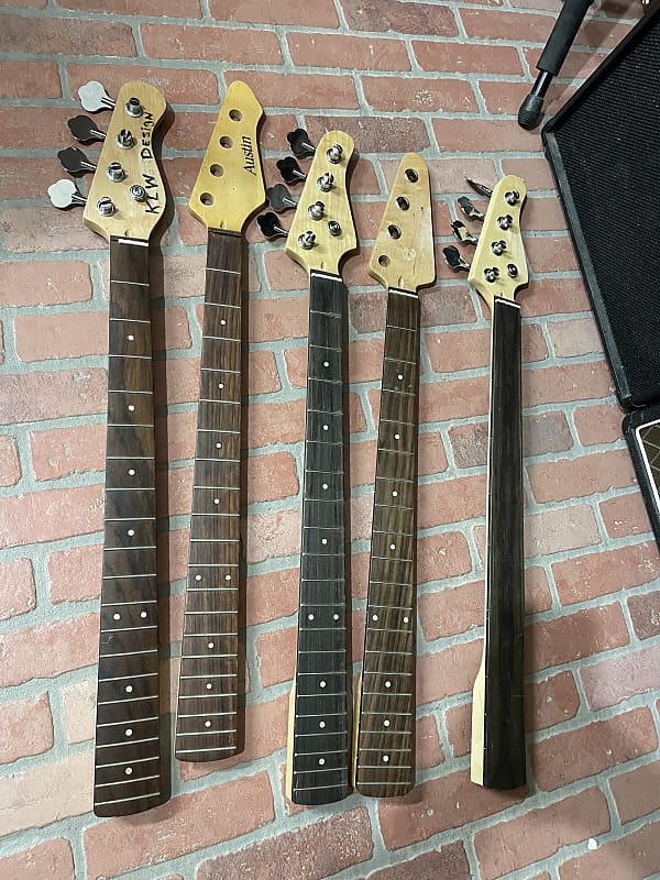 5 Bass Necks for Luthier Practice | Reverb